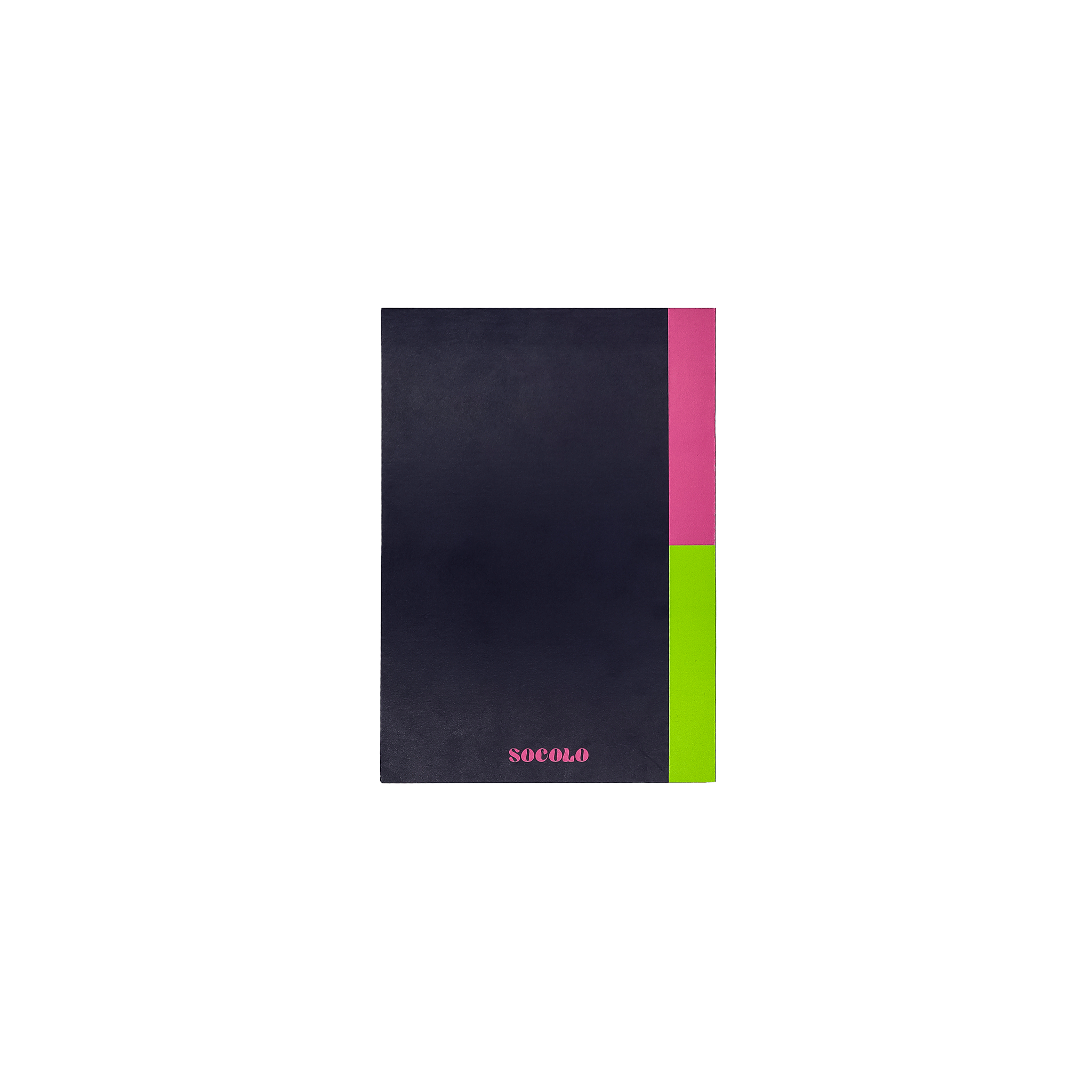 A5 Pink Lined Paper Notebook with Colour Block Spine Cover – Socolo Ltd